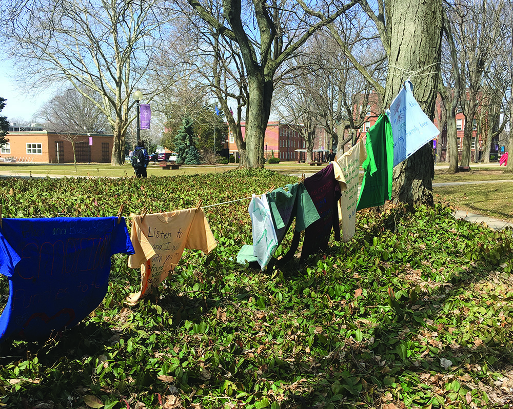 Clothesline project brings attention to sexual assault awareness month ...